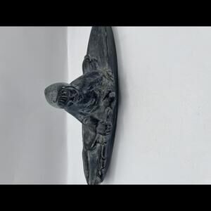 Other | Vintage Canadian Eskimo Inuit Art Ceramic Kayak Figure Statue ...